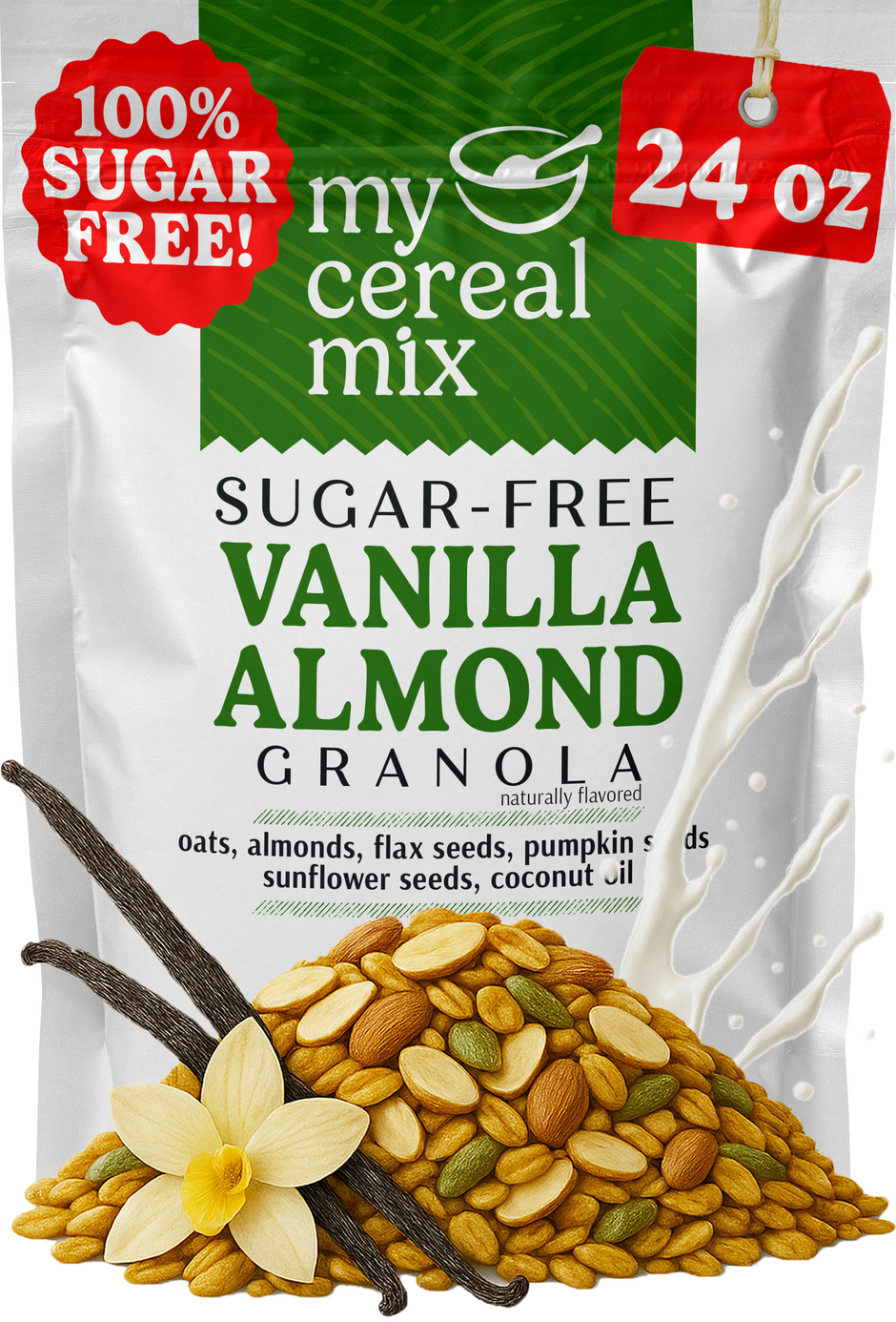 Sugar Free Granola | Healthy Breakfast Cereal | MyCerealMix